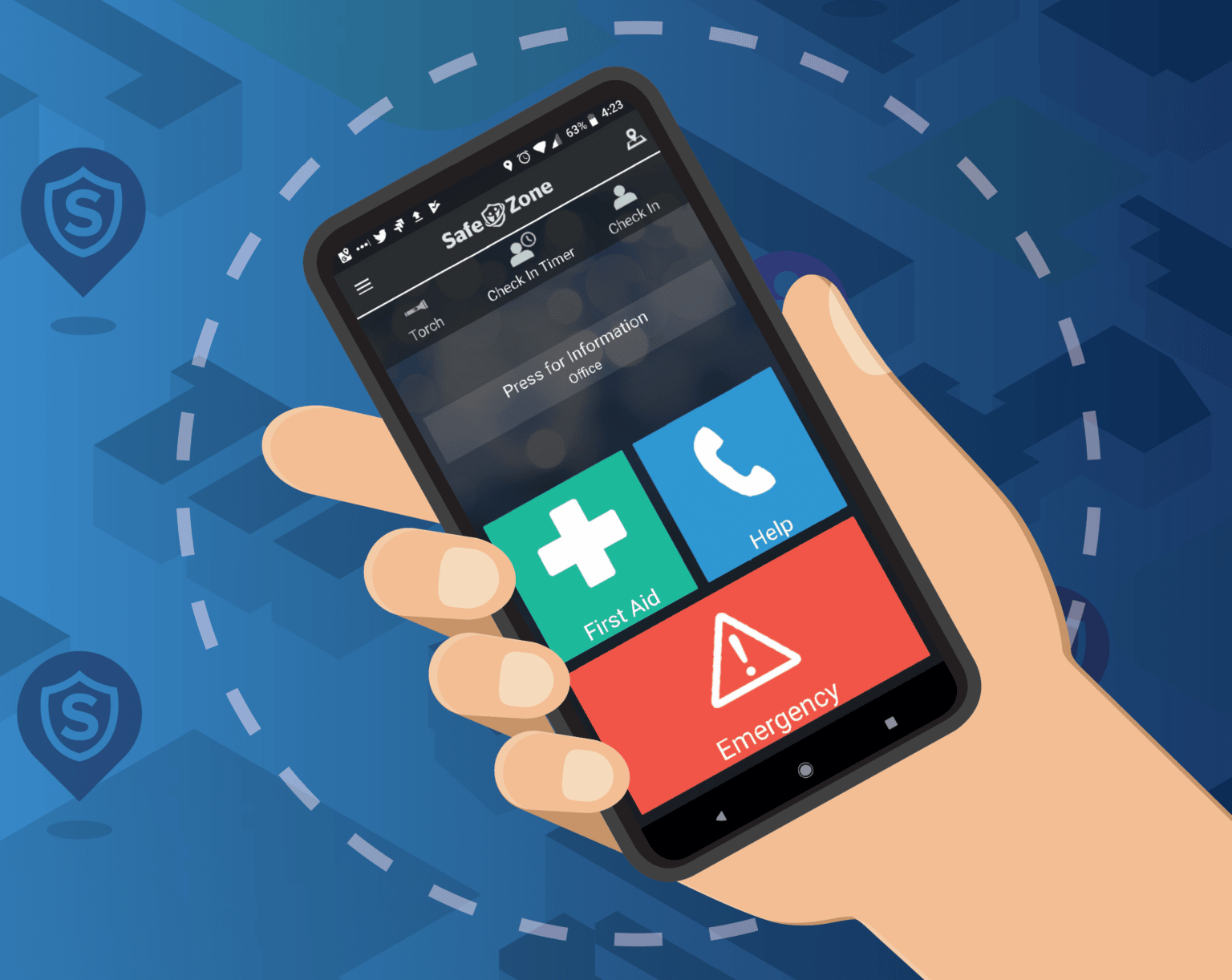 Got any Questions? - Safezone App